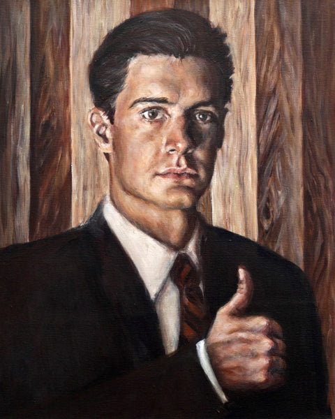 Special Agent Dale Cooper - Portrait Print – Heather Buchanan