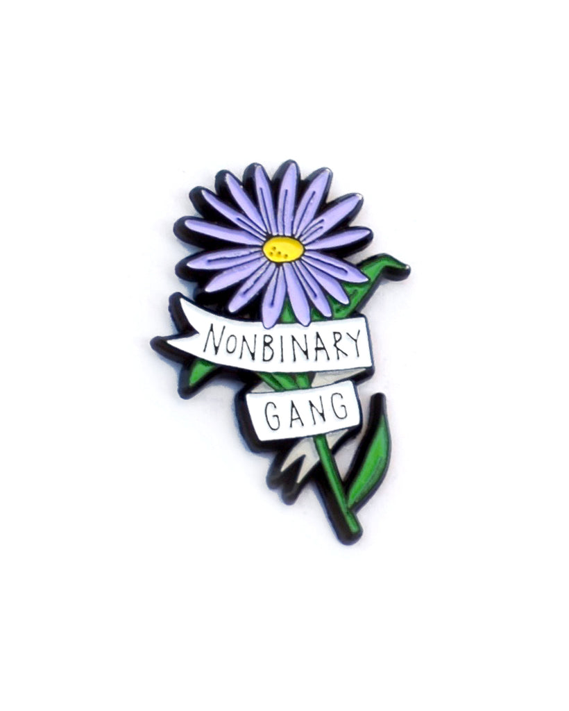 Nonbinary Gang - Enamel Lapel Pin – Heather Buchanan