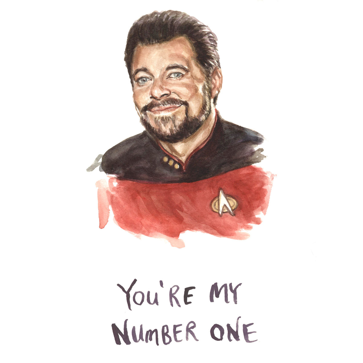 Riker - You're My Number One - Greeting Card– Heather Buchanan