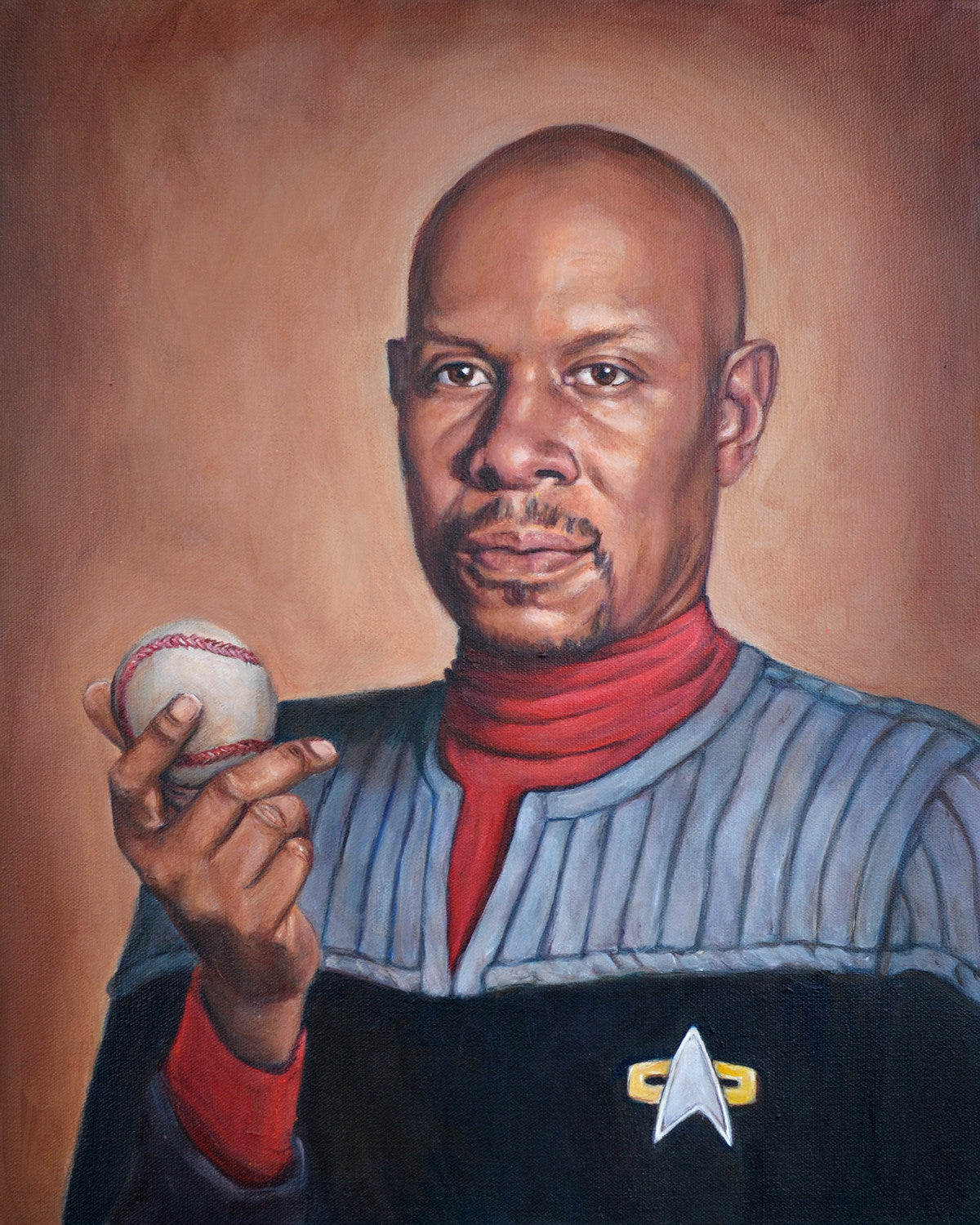 Captain Sisko - Fine art portrait print– Heather Buchanan